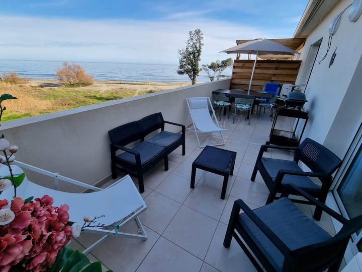 App T4 Vue Mer Piscine Privée N40-41 - Corsica