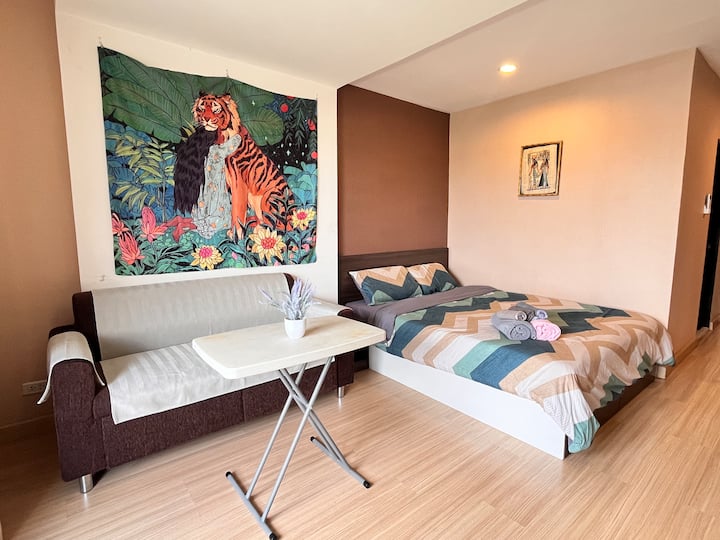 05 清迈机场商场可做简餐独立卫生间单身公寓 - Chiang Mai