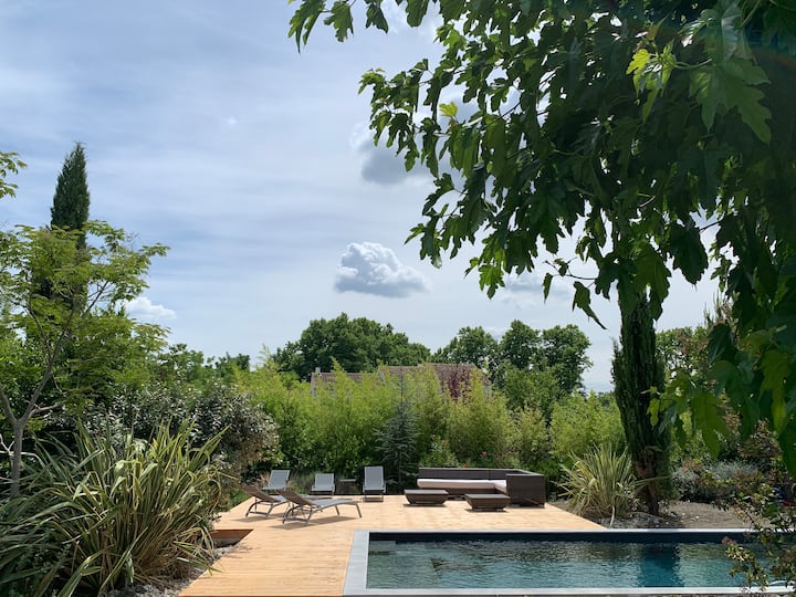 Cottage Climatisé Piscine Parc Proche Centre-ville - Cavaillon