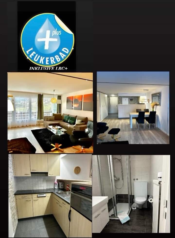 Domino 44 - Appartement Moderne Balcon  Sud - Leukerbad