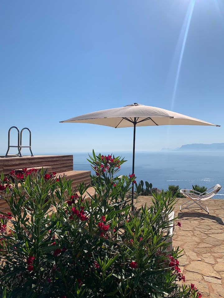 Sea View Villa With Pool - Near Zingaro Reserve - San Vito Lo Capo