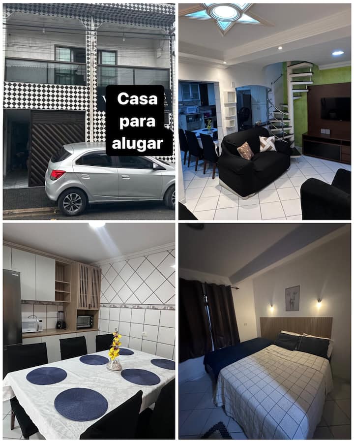 Cantinho Da Van, Ar, 3 Km Praia, Tv Smart, Wi-fi - Santos