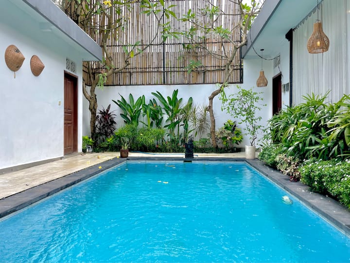 Villa 2ch Avec Piscine • Calme & Central • Canggu - Canggu