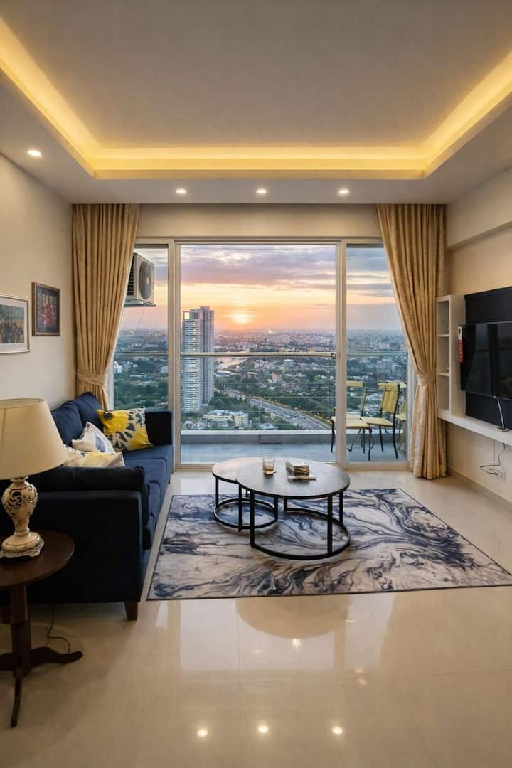 Una Cozy 1-bed Apt W/mountain Views |Elysium Tower - Islamabad