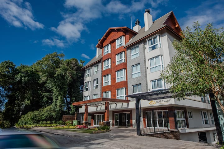 Refúgio Na Serra C/ Piscina +Lareira+ Academia - Canela