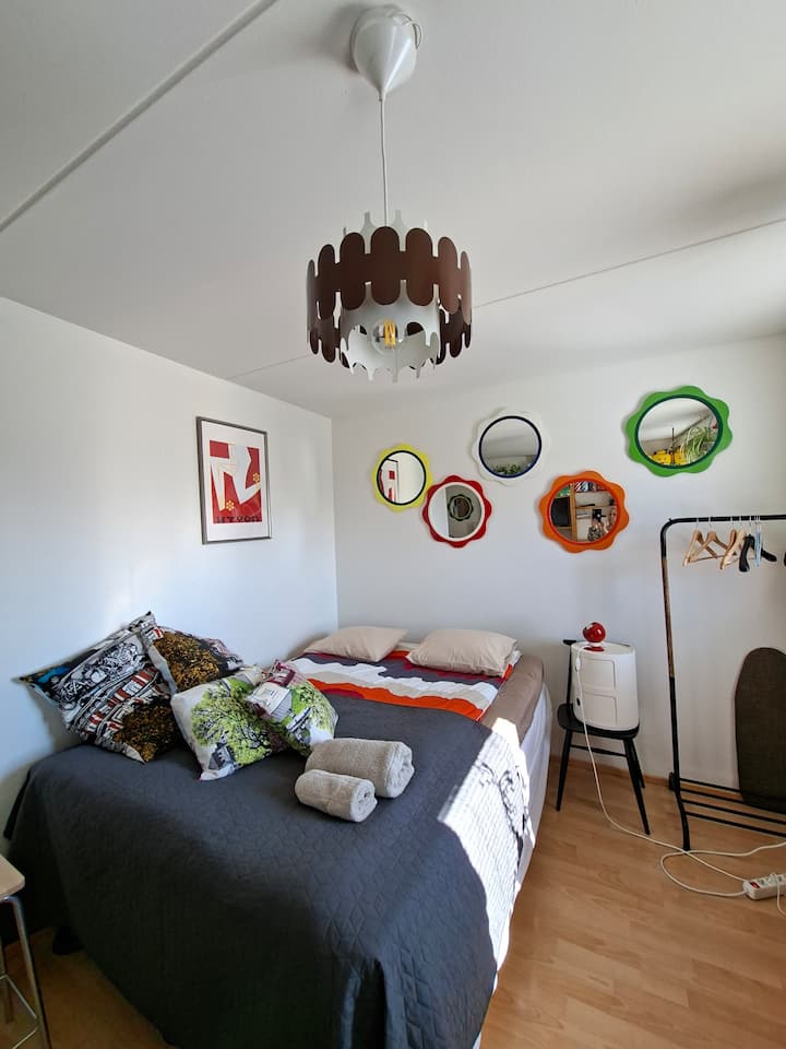 Cozy Vintage-inspired Studio With Free Parking - Helsinki