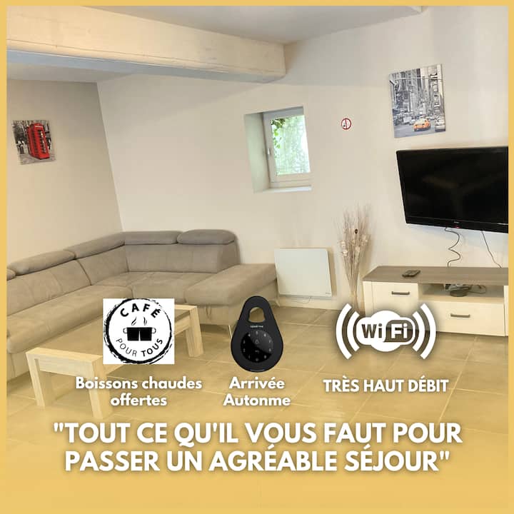A&j Family -Logement 8 Pers. à Neuvy, Jardin Privé - Belleville-sur-Loire