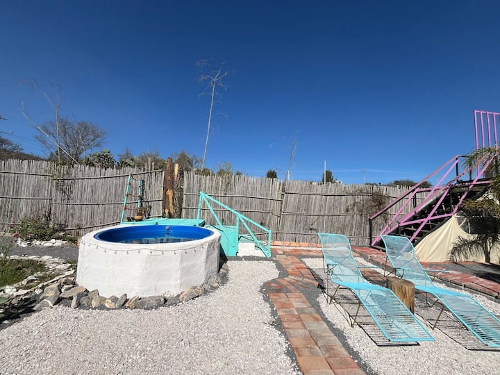 Aldea Con Cabañas En Peña De Bernal - Bernal
