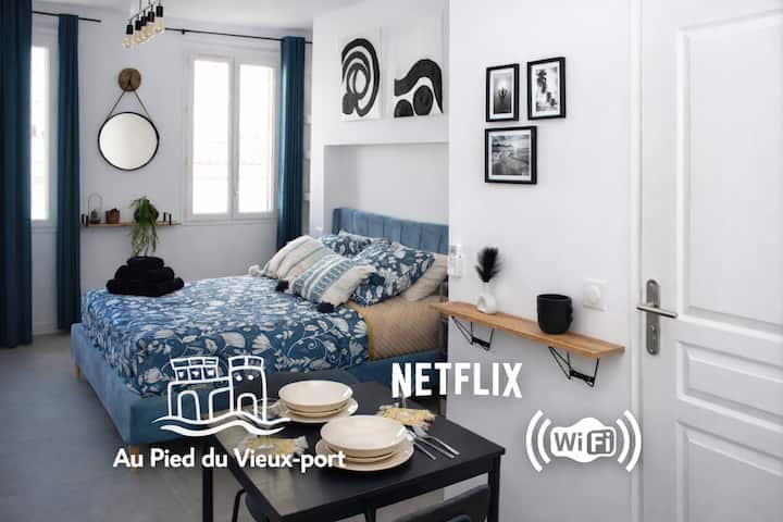 Au Pied Du Vieux-port
Wifi/netflix - Marseille