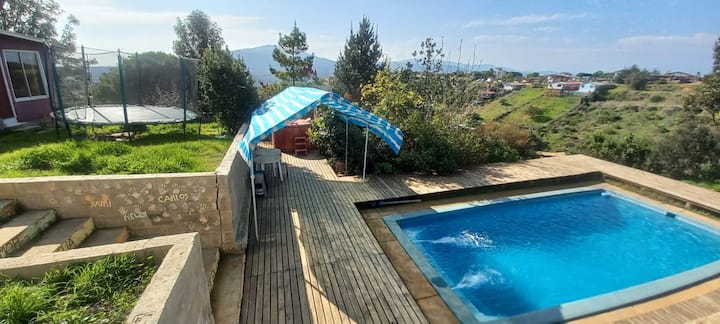 Cabaña En Concon Con Piscina Y Tinaja - Concón