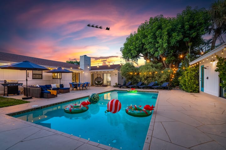 4br · Heated Saltwater Pool · Fire Pit · Games - 웨스트팜비치