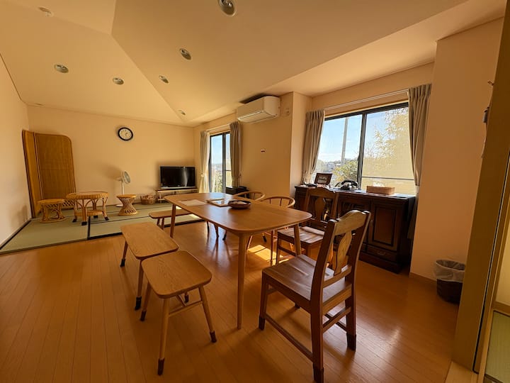 自然に囲まれた海の見える１軒貸切の宿。「禁煙者限定」清潔な室内。焚き火を囲むひと時。子ども割引あり - Okayama, Japan