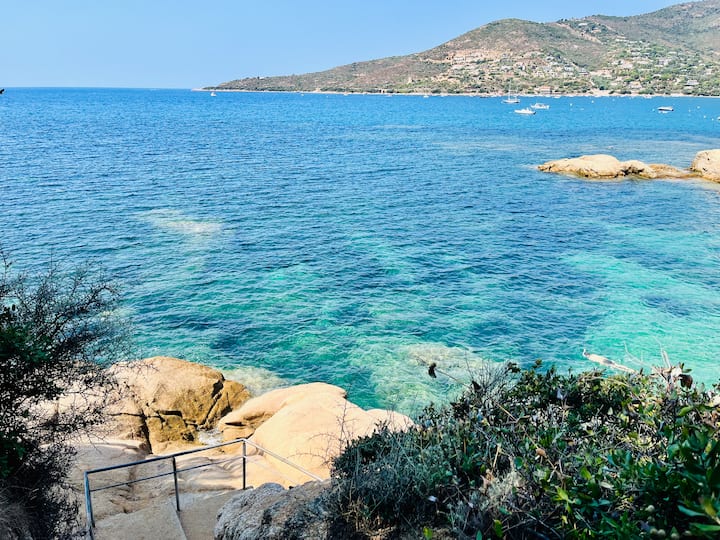 Maison Vacances Vue Mer Belles Plages à Pied! - Sagone