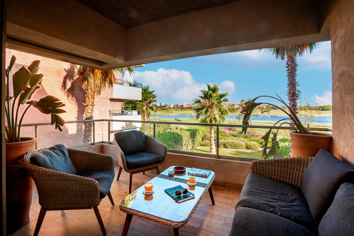 Super Apt Prestigia Opale 3 Chbres Vue Magnifique - Marrakesh