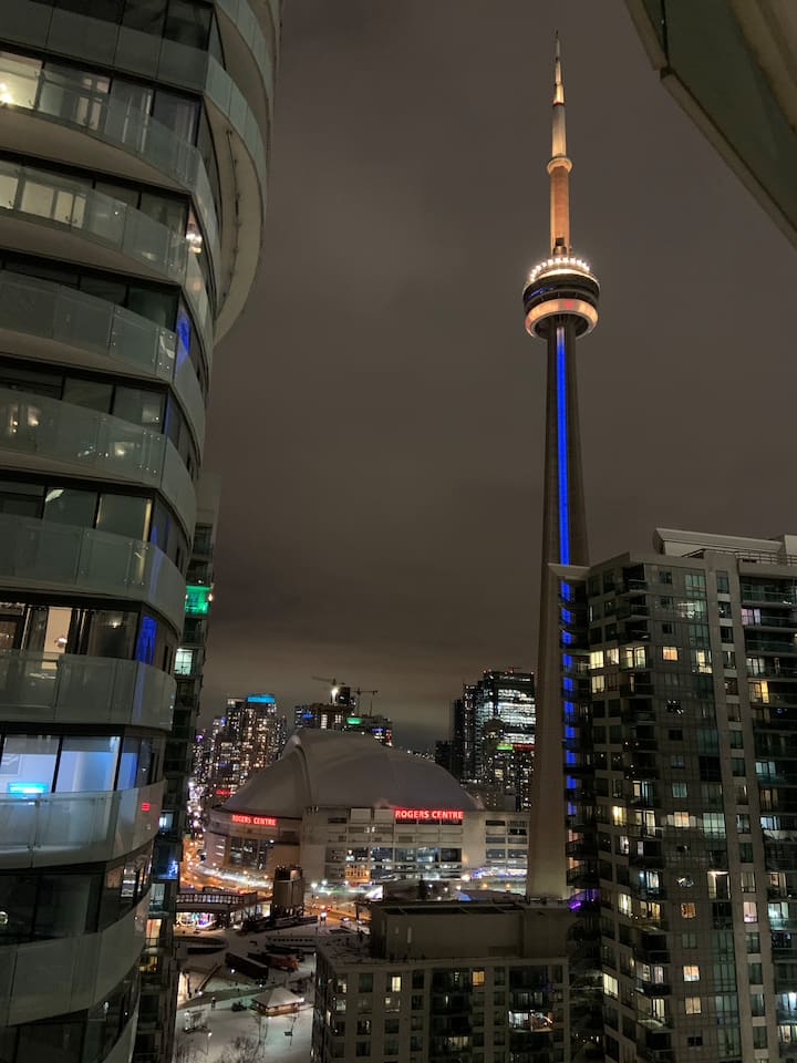 Cn Tower, 2 Br+2 Ba+free Parking - Toronto