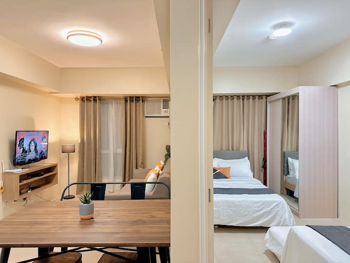 Spacious 1br W/ 3 Beds Cebu It Park-pool&fast Wifi - Cebú