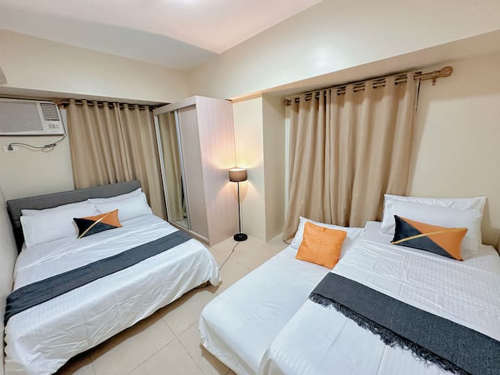 Spacious 1br W/ 3 Beds Cebu It Park-pool&fast Wifi - Cebu