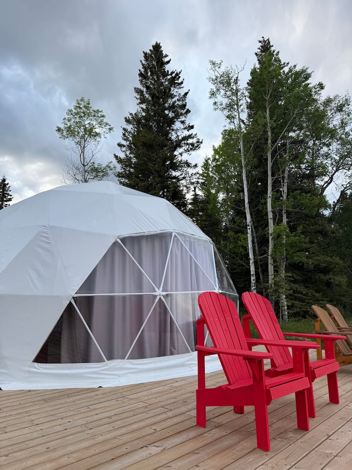 #4 Dome - Jasper Gateway Glamping - Hinton