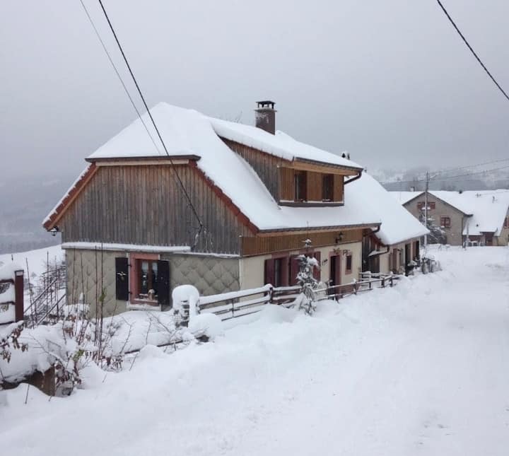 La Roselière, Gîte Bellefosse. - Champ du Feu