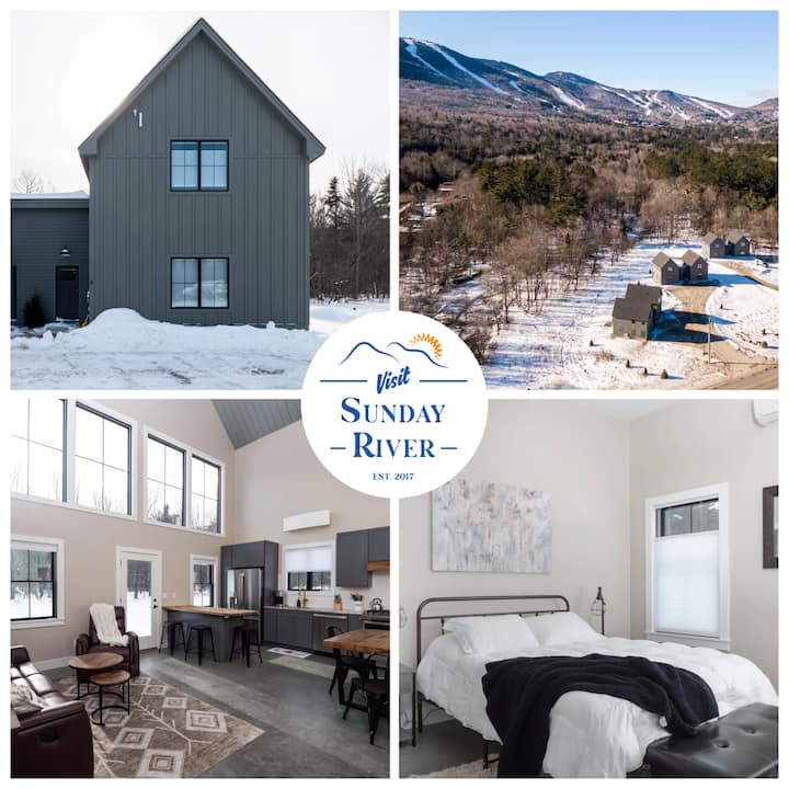 Sunny Modern Condo | 1 Mile To Sunday River! - Newry, ME