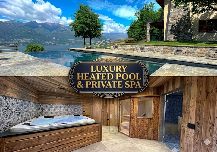 Villa Perlino, An Como Lake Oasis, Heated Pool&spa - Lombardía