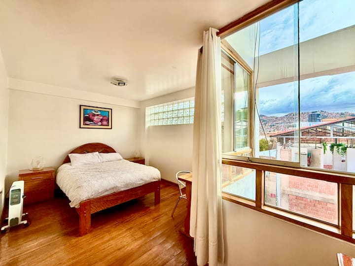 Bright & Cozy Mini Apartment In San Blas - Cusco