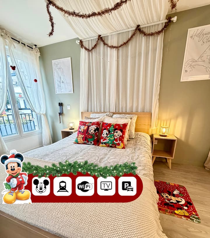 Mickey Magic Studio - 6 Min From Disneyland - Serris