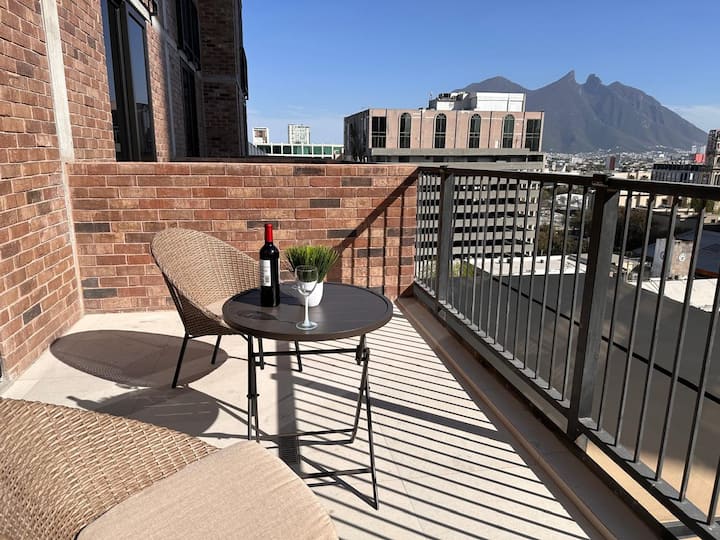 Terraza Vista ÚNica. Alberca-gym-cowork Monterrey - Monterrey