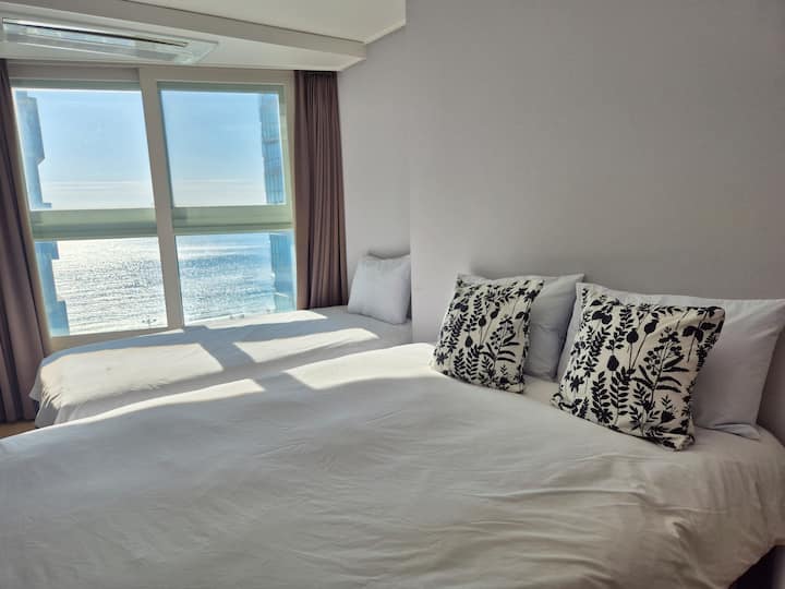 제넷Beach 11#해운대  바다뷰#Lct옆#무료주차#가족 친구 연인#캡슐열차 짐보관 - Busan