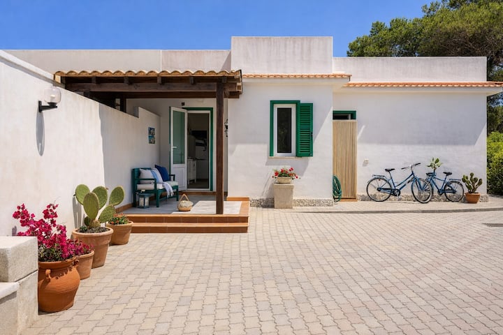 Villa Con Giardino Favignana - Relax Vicino Centro - Favignana