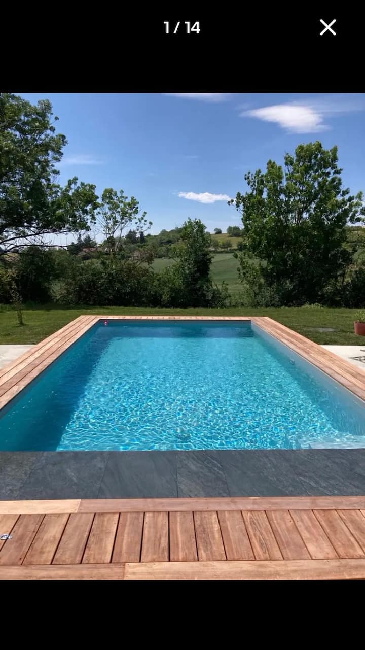 Maison Moderne Avec Piscine - Bourgoin-Jallieu