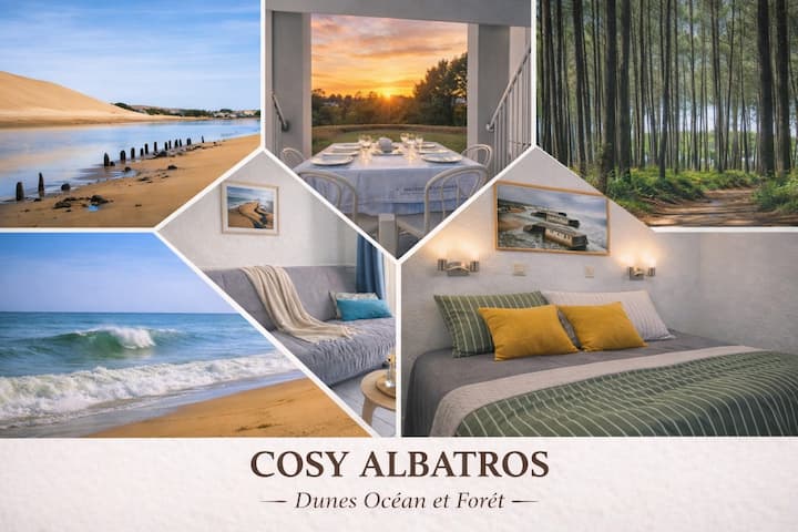Cosy Albatros Piscines. Golf. Plages - Plage de Moliets-et-Maa 