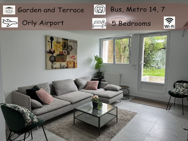 Maison Grand Paris/5 Chambre/2 Sdb Proche M7/m14 - Fontenay-aux-Roses