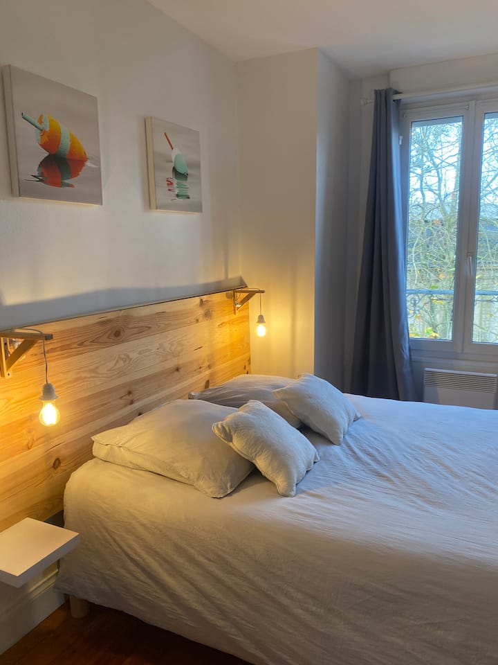Appartement Cosy, Chaleureux
2 Chambres, 2 Lits - Douarnenez