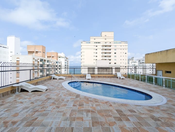 Studio 15 Pitangueiras Com Wi-fi E Piscina - Guarujá