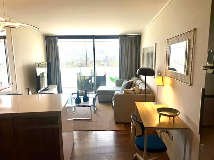 1d Premium With A/c + Parking | Parque Arauco - Las Condes