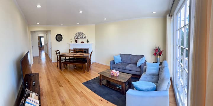 New Stylish 3b1b Upper Unit Near
Beach & Ggpark - Baker Beach, CA