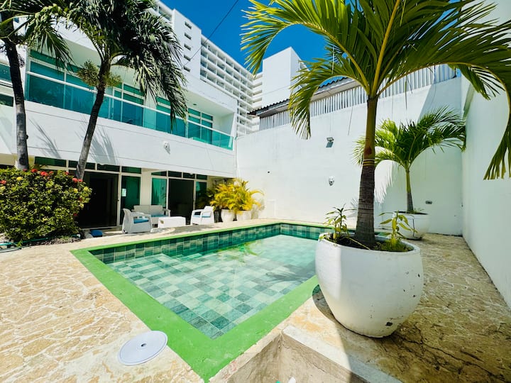 Casa Completa Con Piscina Cerca Al Areopuerto - Cartagena