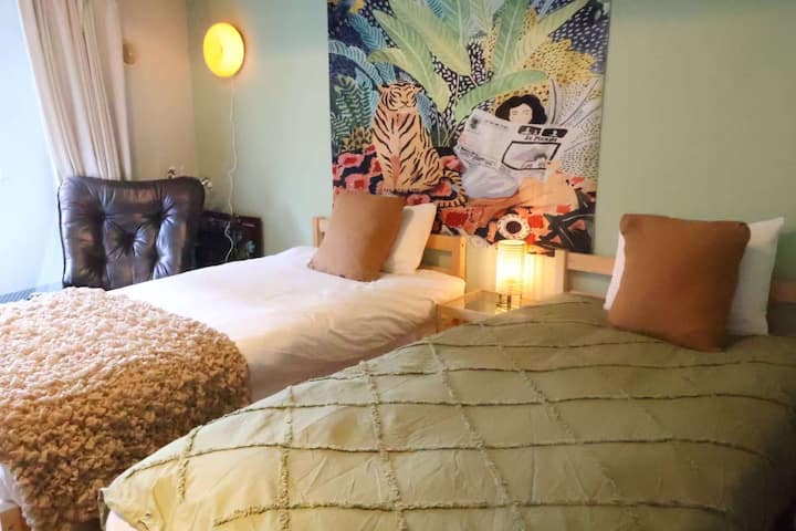 5/恵美須町駅5分/難波エリア近く/黒門市場まで徒歩7分 - Osaka