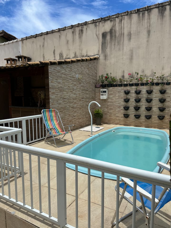 Casa Ampla E Confortável (Piscina E Churrasqueira) - Rio das Ostras