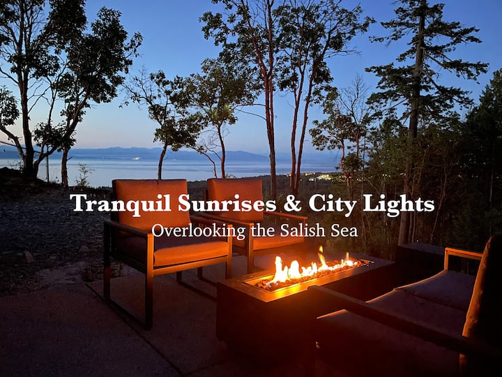 Mountain Suite With Ocean View Fire Pit - Vancouver Island
