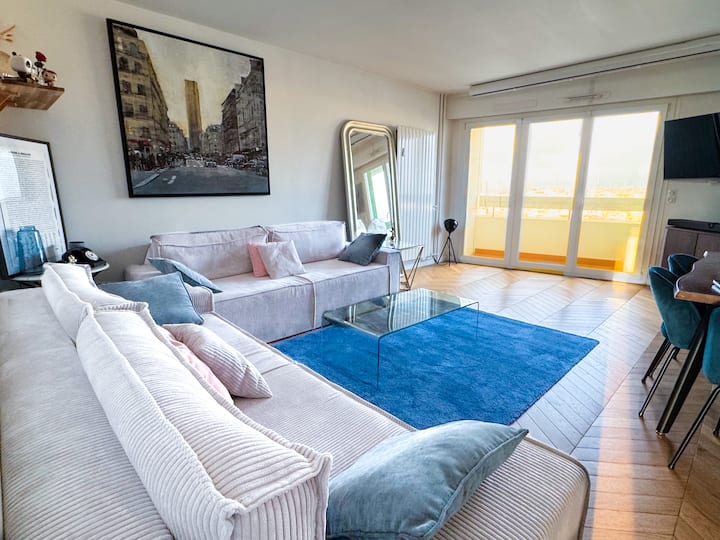 Vue Tour Eiffel Amazing Apt 75 M2 - Paris