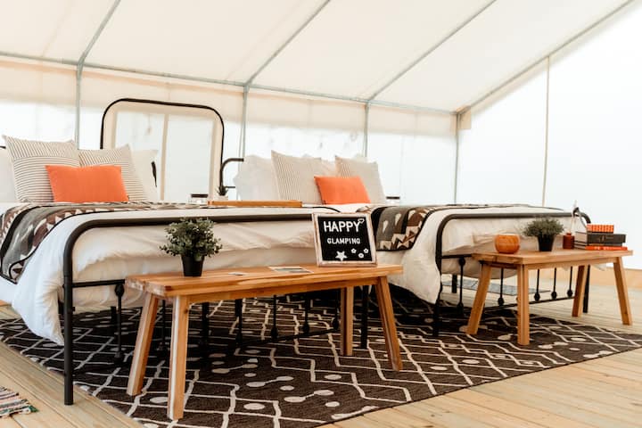 Double Safari Tent Site 1 - Auburn, AL