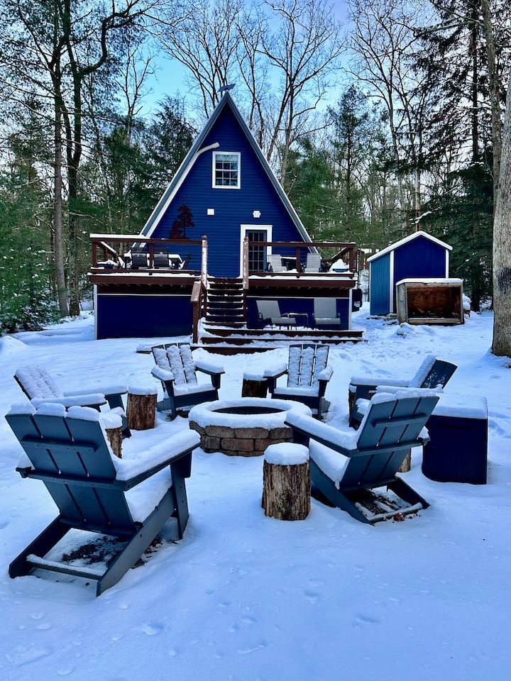 Tranquil Creekside Cabin In Woods Fire Pit Swing - Laurel Lake, Shippensburg