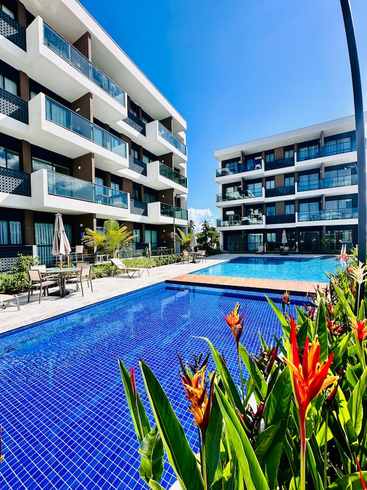 Flat Em Muro Alto - Makia Beach - State of Pernambuco