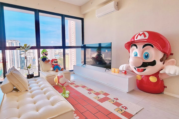 【Supermario】7+1pax Urban Suites By Pg Home - Penang