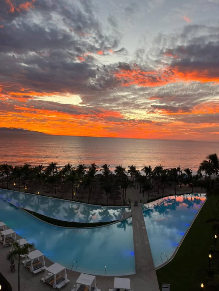 Lujo Frente Al Mar + Alberca Infinity + Rooftop - Nuevo Vallarta
