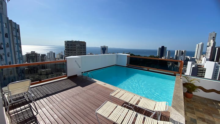 Flat Na Barra Piscina Vista Mar - Bahia (estado)