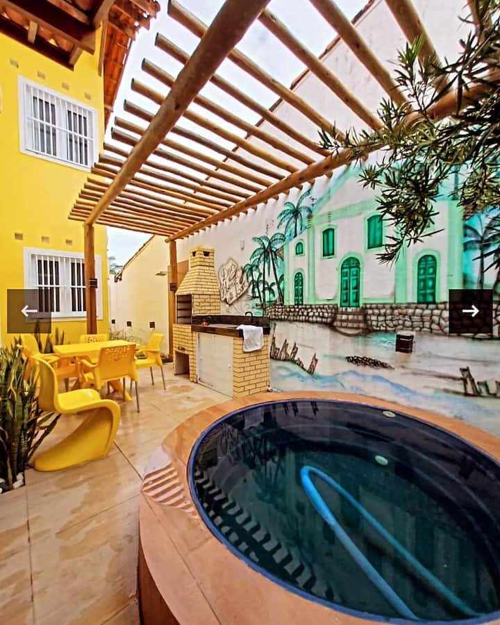 Casa Amarelinha 180m Da Praia - Praia dos Carneiros