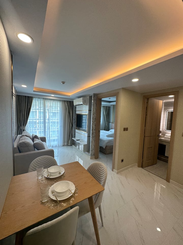 一卧一厅水系公寓 全新 - Pattaya City